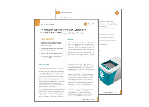 Application Note | Axion Biosystems